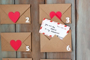 Valentine's Day Countdown Calendar with free printable