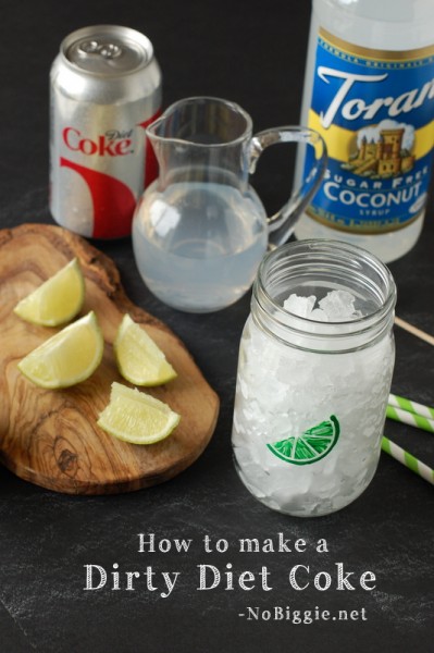 How to Make a Dirty Diet Coke | NoBiggie