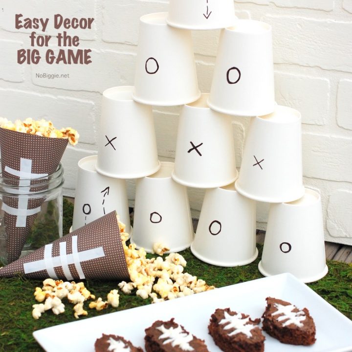 Game Day Decor | NoBiggie