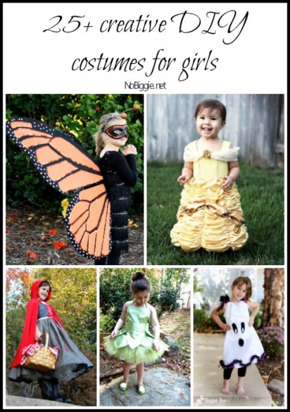 25+ Creative DIY Costumes for Girls | NoBiggie