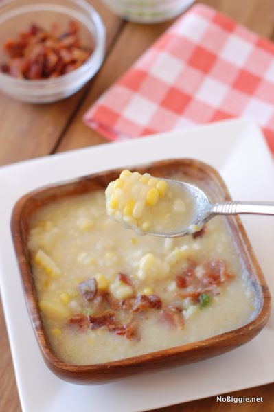 Dairy Free Corn Chowder | NoBiggie