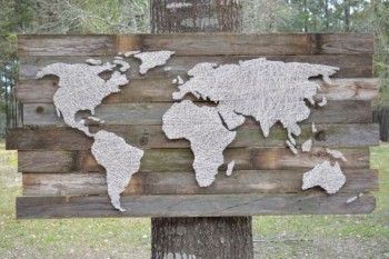 25+ DIY Map and Globe Projects | NoBiggie