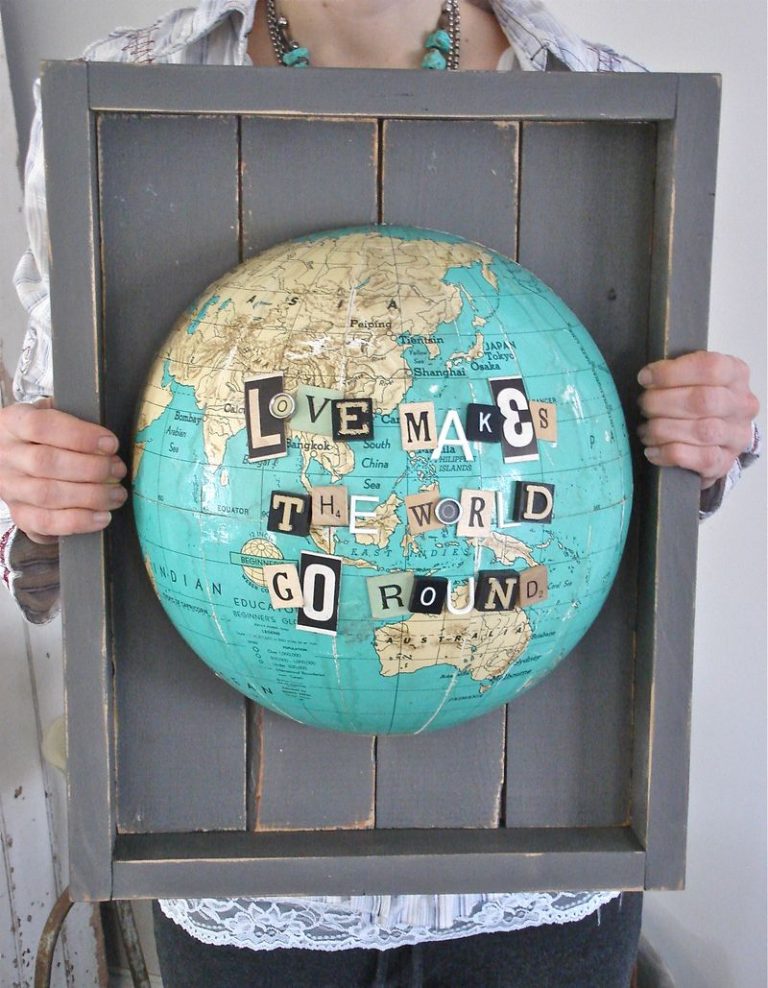 25+ DIY Map and Globe Projects | NoBiggie