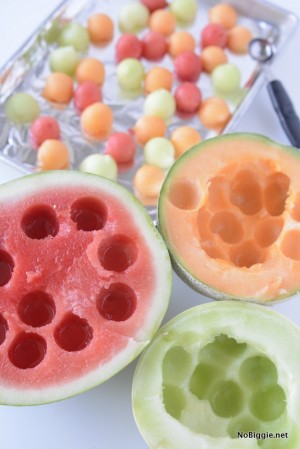 Melon Ice Cubes | NoBiggie