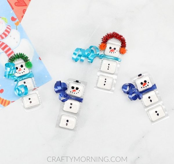25+ Snowman Crafts and Fun Food | NoBiggie