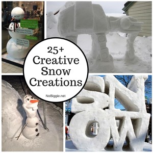 25+ Creative Snow Creations