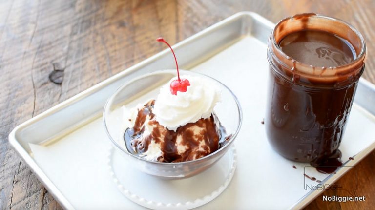 10 Minute Homemade Hot Fudge (with video!) | NoBiggie.net