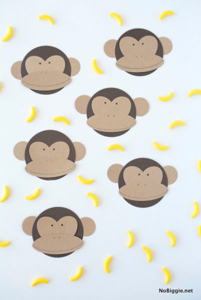 DIY Monkey Party Favors | NoBiggie