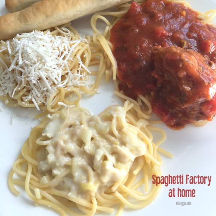 Spaghetti Bar at Home | NoBiggie