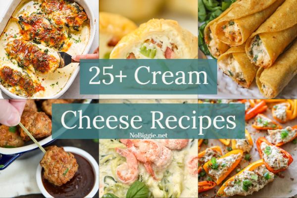 25+ Cream Cheese Recipes (Savory Recipes)