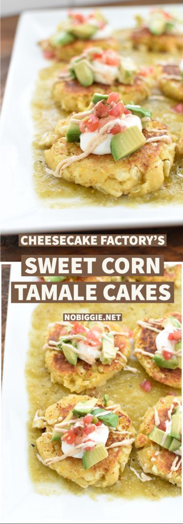 Cheesecake Factory Sweet Corn Tamale Cakes (Copycat Recipe!) | NoBiggie