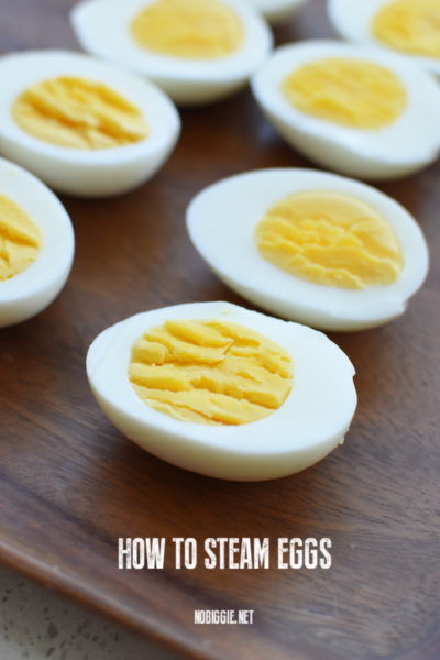 How to Steam Eggs | NoBiggie